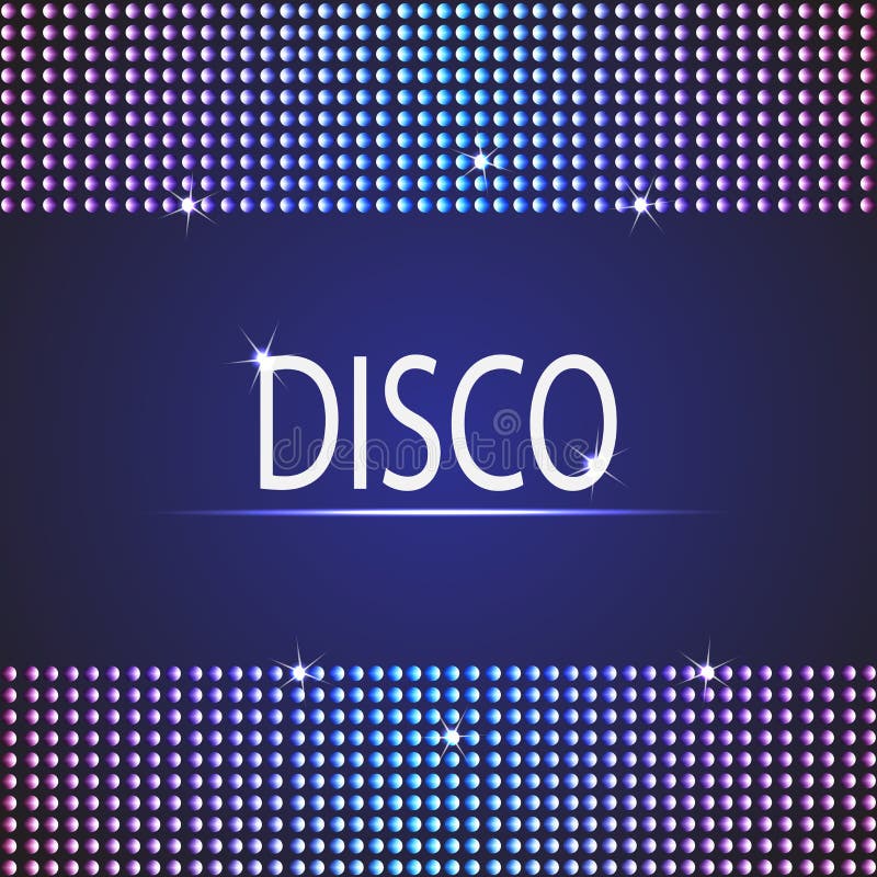 Disco Party Background. Space for Your Text Stock Vector - Illustration ...