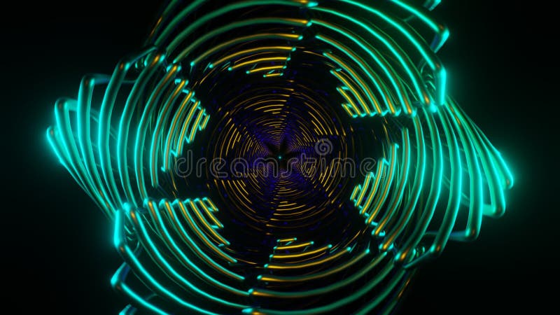 Disco Strobe Lights in Neon Flash within this Captivating VJ Loop S ...