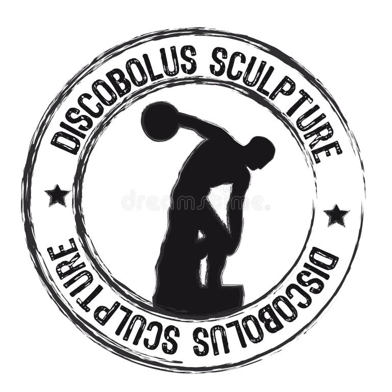 Sculpture Discobolus Stock Illustrations – 52 Sculpture Discobolus ...