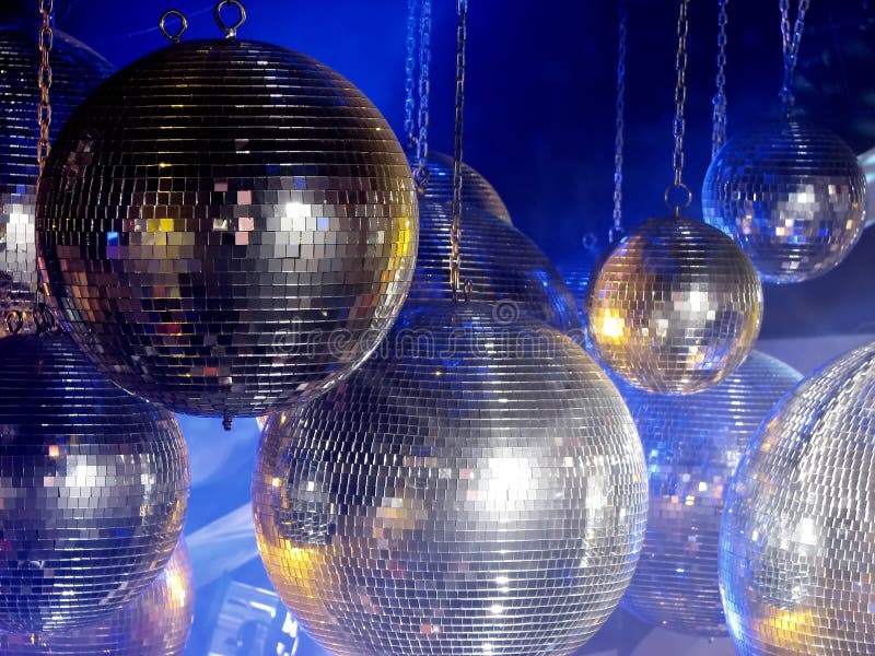 Disco-Kugel stockfoto. Bild von unterhaltung, langsam - 7674120
