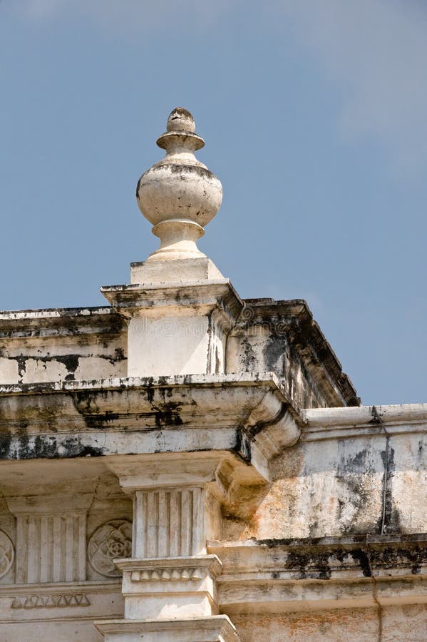 Discolored Stone on Building Stock Image - Image of decorative, outside ...