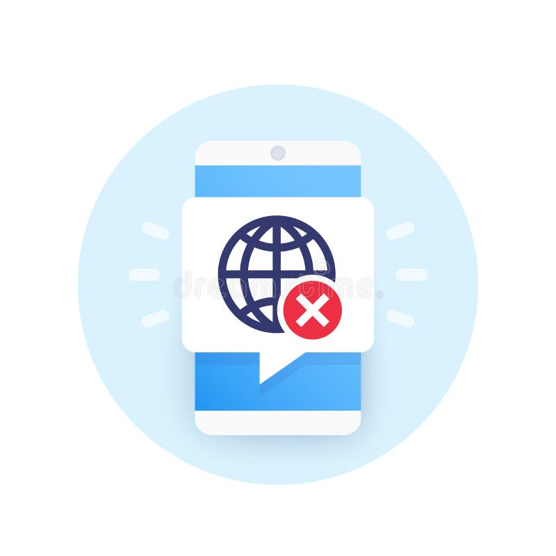 No Internet Access Stock Illustrations – 1,533 No Internet Access Stock ...