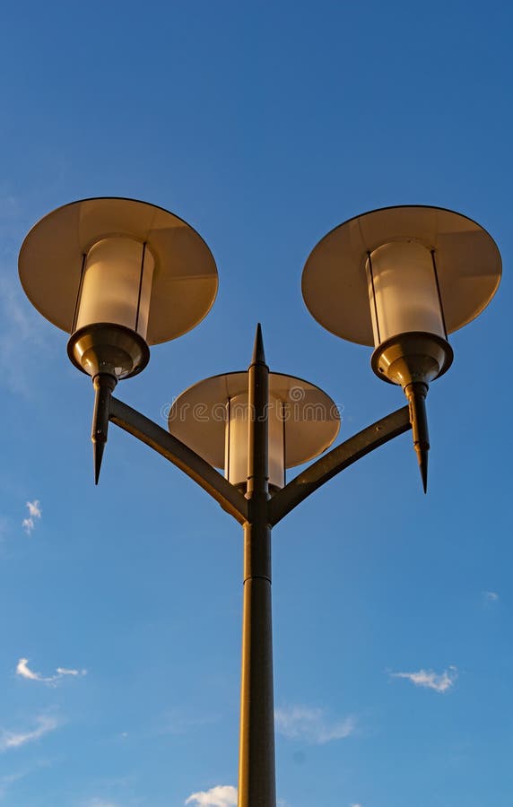 Disconnected City Lights in the Daytime Stock Photo - Image of ...