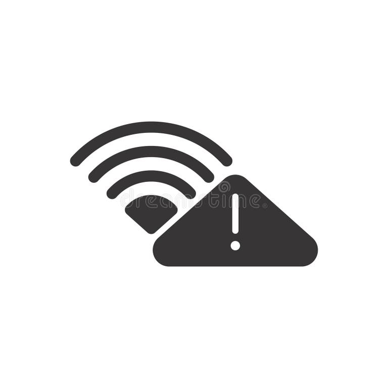 Disconnected Wifi Icon Vector Stock Illustrations – 344 Disconnected ...