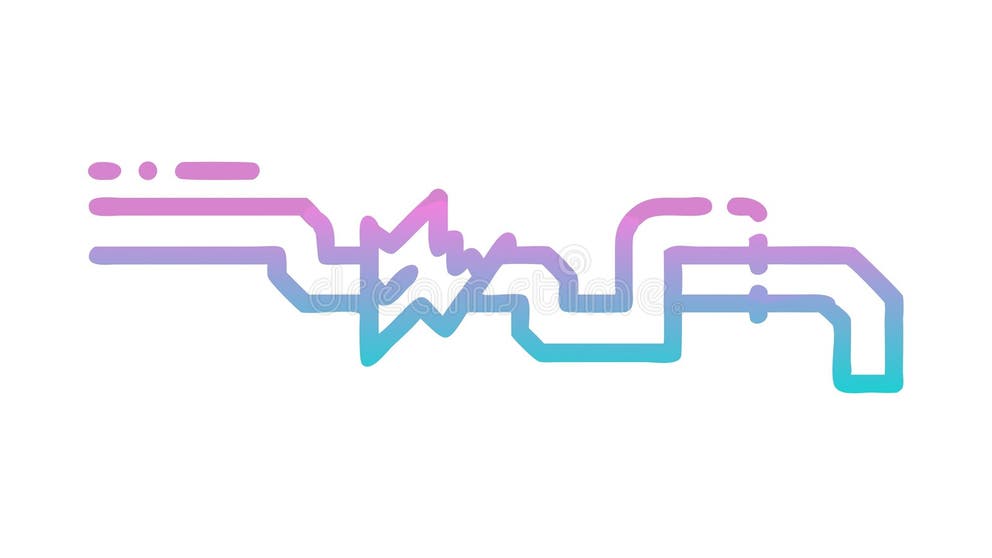 Disconnected Power Lines, Energy Interruption, Vector Design Generative ...