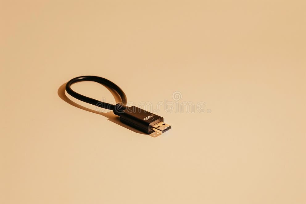 A Disconnected USB Cable Symbolizing the Disconnect between Technology ...