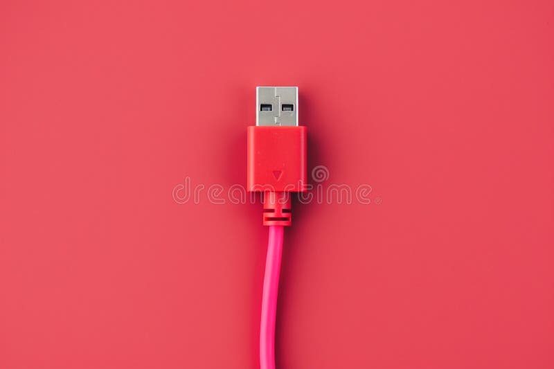 A Disconnected USB Cable Symbolizing the Disconnect between Technology ...