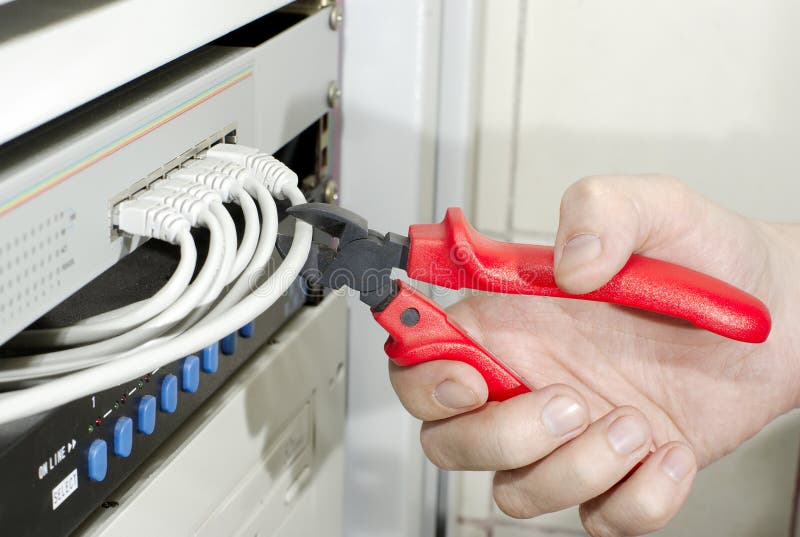 Disconnection stock image. Image of discontinued, closeup - 4378903