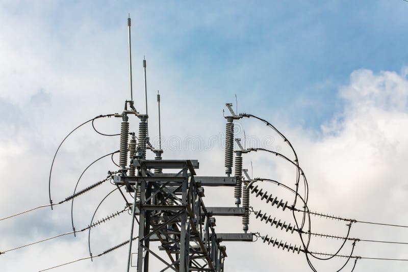 Disconnector, Isolator Disconnect Switch Stock Image - Image of ...