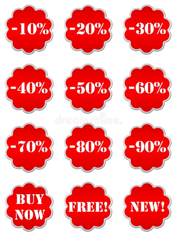 Disconto da compra ilustração stock. Ilustração de conceito - 10460559