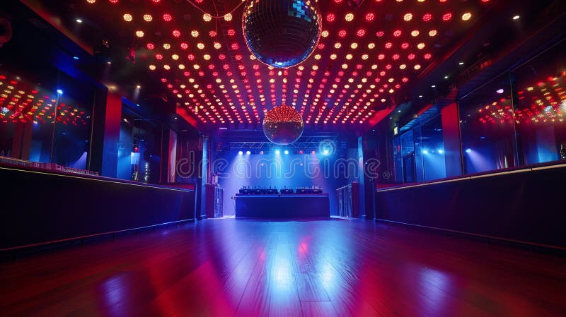 Discotheque Dancing Vibrant Atmosphere Stock Illustration ...