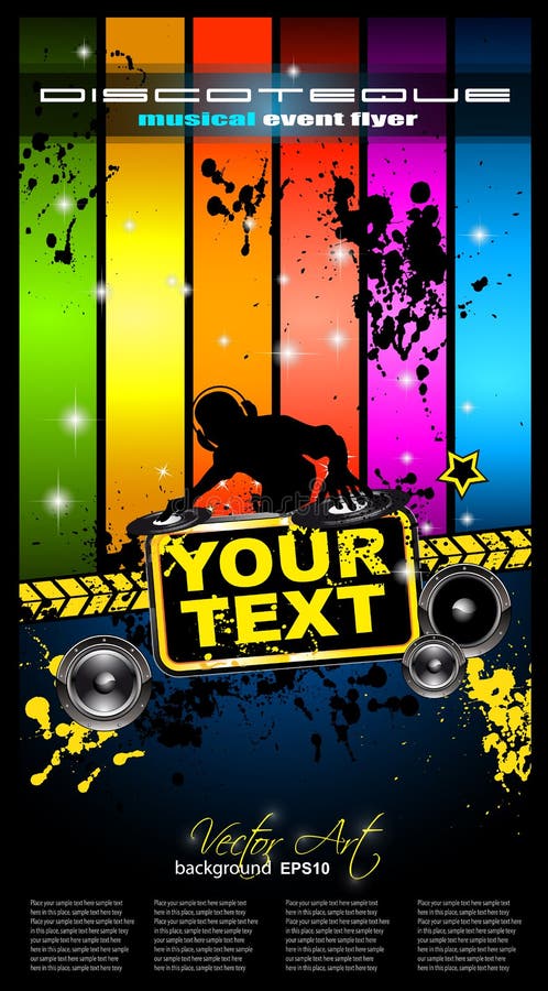 Music Event Design (vector) Stock Vector - Illustration of audio, jazz ...