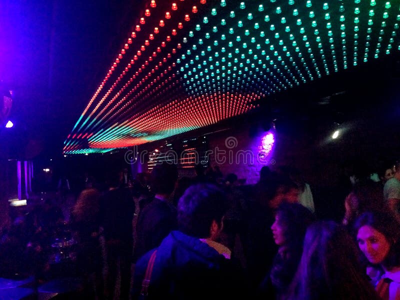 Discotheque Night Club editorial stock photo. Image of light - 82720378