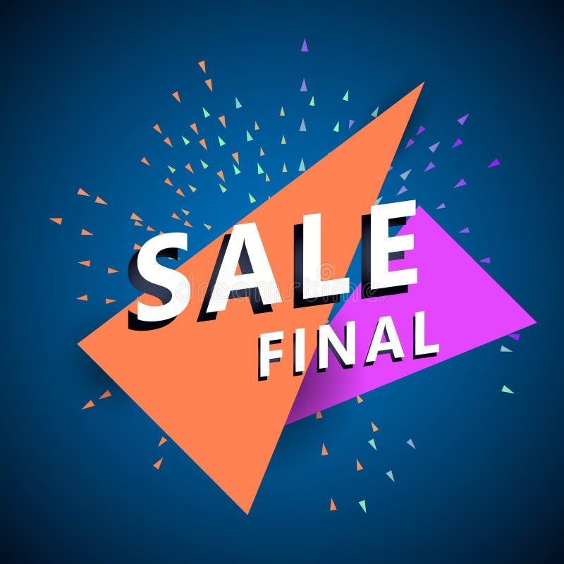 Discount Banner Promotion Template. Banner Sale Poster. Vector ...