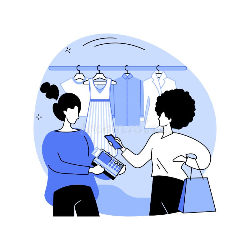 Cartoon Customer Salesperson Stock Illustrations – 384 Cartoon Customer ...