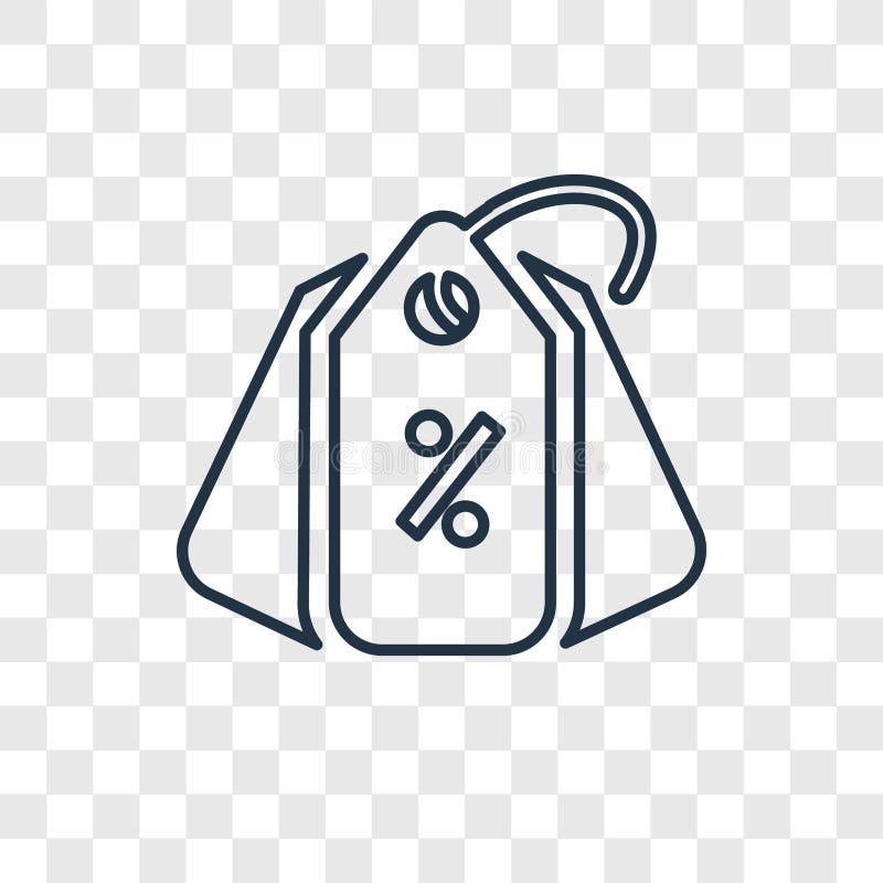 Discount Icon Vector Isolated on White Background, Discount Sign , Line ...