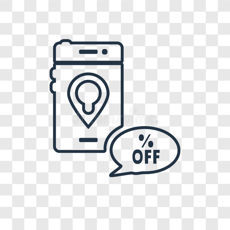 Discount Icon Vector Isolated on White Background, Discount Sign , Line ...