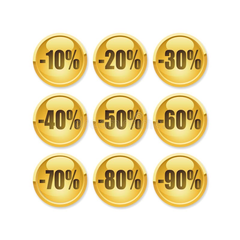 Web buttons set stock vector. Illustration of bars, collection - 9165001