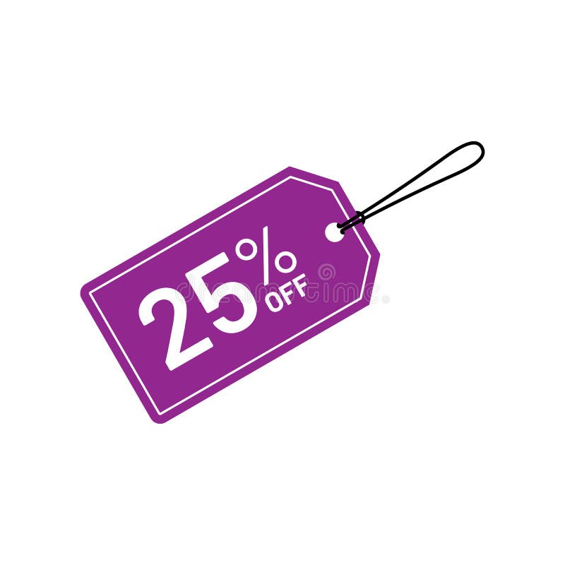 70 Discount Hang Tag Vector Template. Flat Design Vector EPS 10 Stock ...