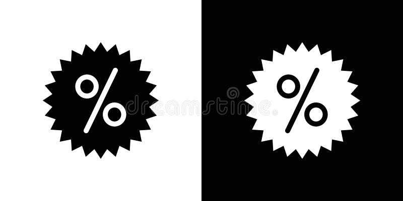 Discount Icon Logo Set Vector Stock Vector - Illustration of product ...