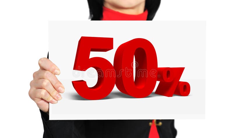 Discount information stock image. Image of finger, discount - 30623667