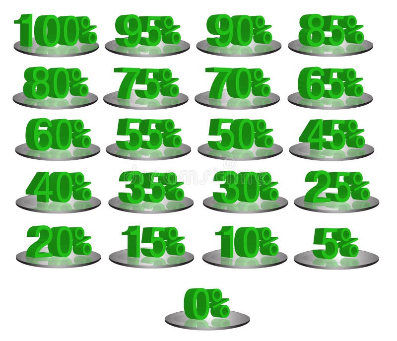 Discount Numbers stock vector. Illustration of shopping - 6978194