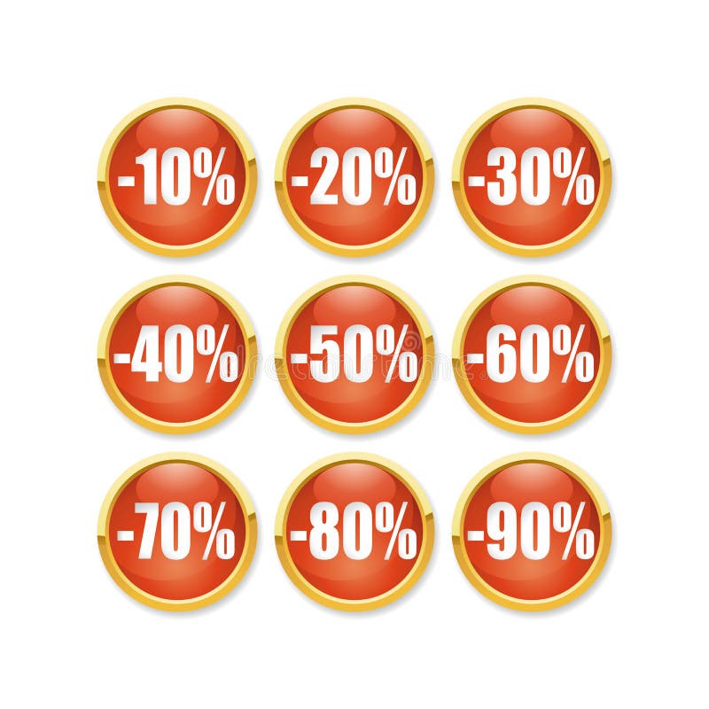 Discount Buttons Stock Illustrations – 10,874 Discount Buttons Stock ...