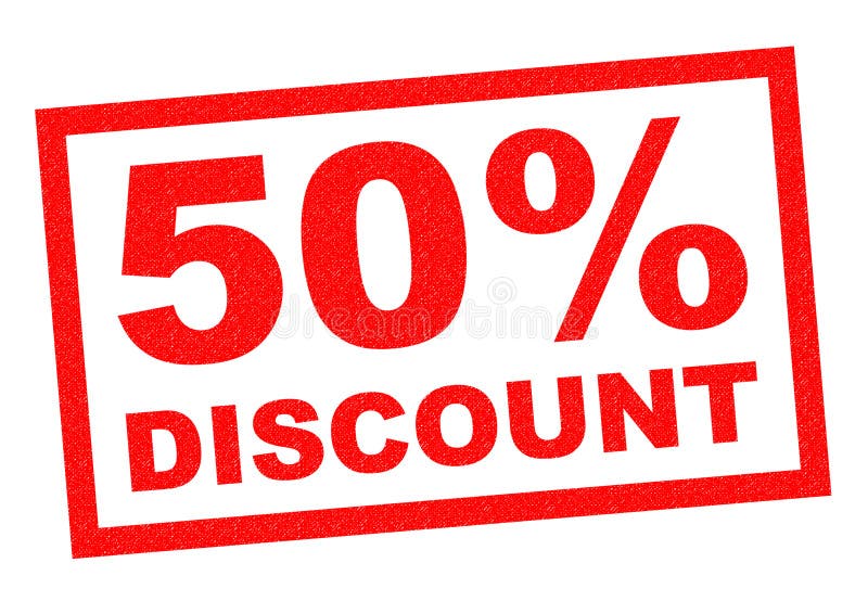 50 DISCOUNT stock illustration. Illustration of costs - 88000914