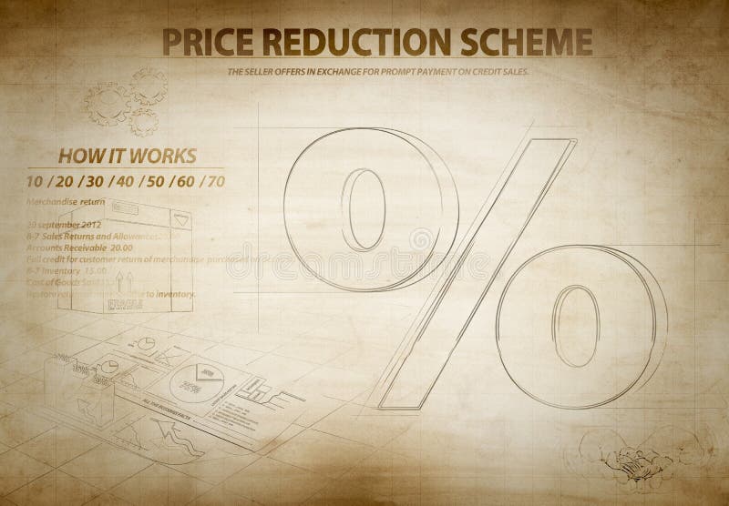 Discount scheme stock illustration. Illustration of consume - 23571093