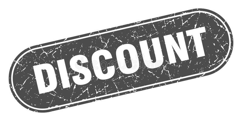 Discount Sign. Discount Grunge Stamp Stock Vector - Illustration of ...