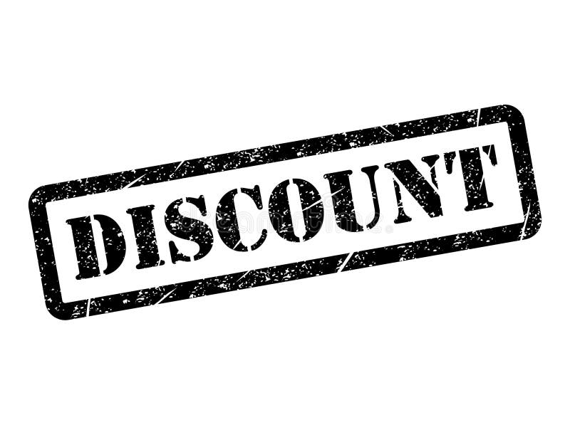 Discount Stamp Symbol, Label Sticker Sign Button, Text Banner Vector ...
