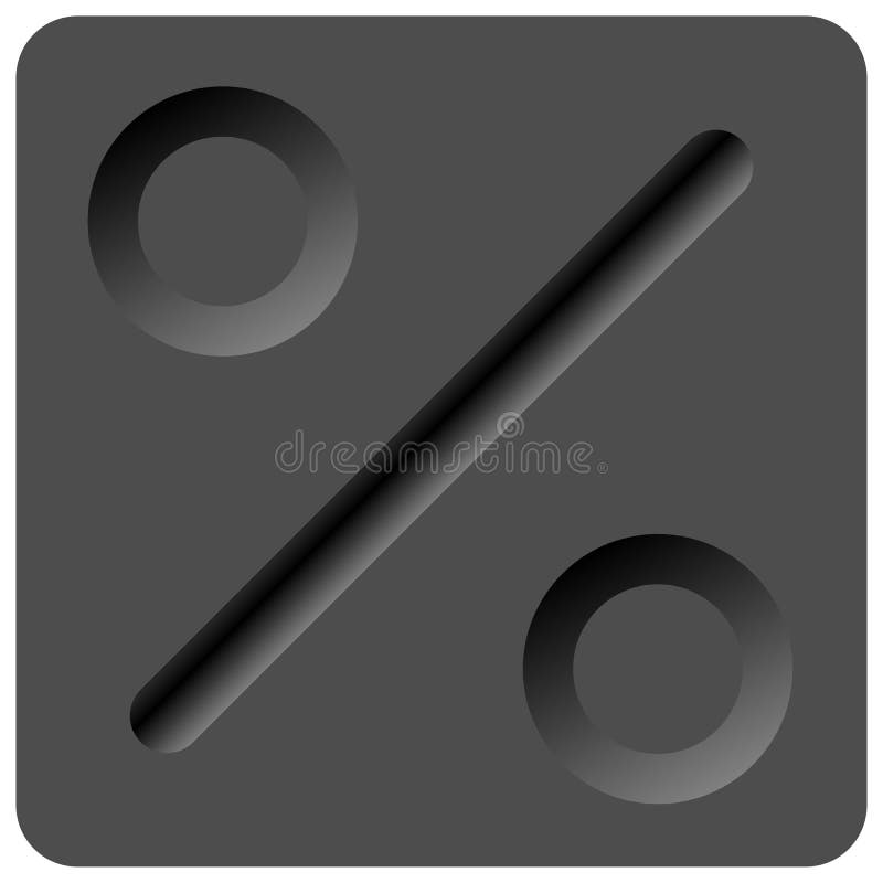 Discount Symbol Gradient Style Stock Vector - Illustration of sign ...