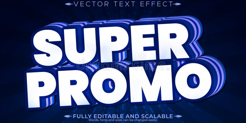 Discount Text Effect, Editable Sale and Promotion Customizable Font ...