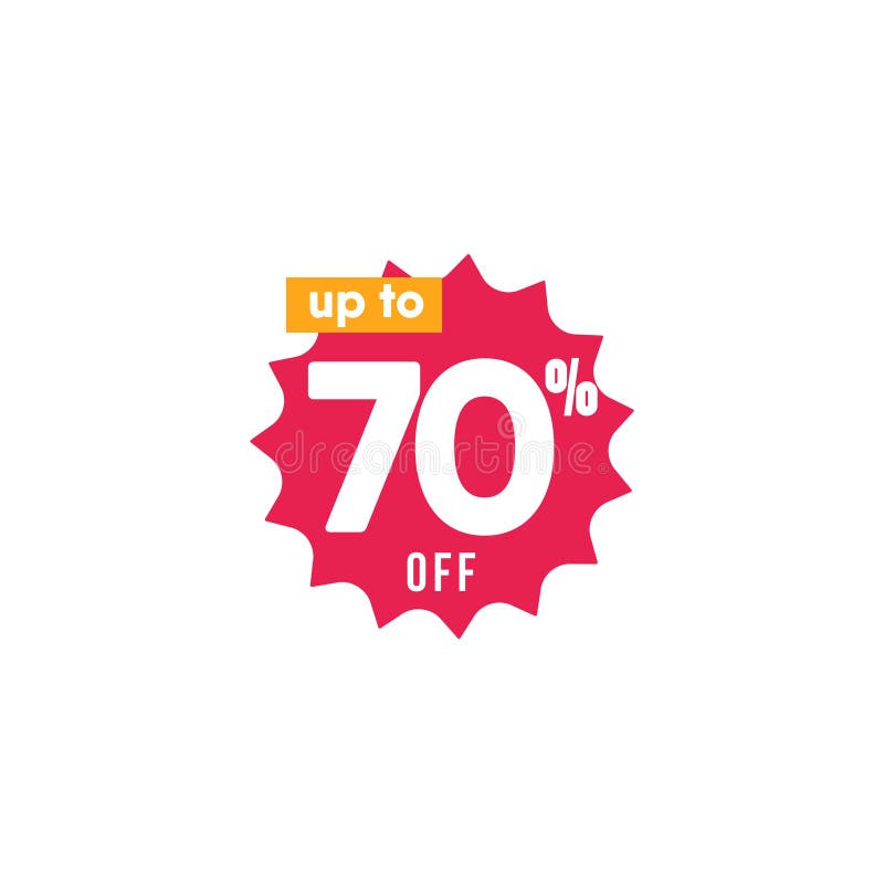 Discount Up To 70 Off Label Vector Template Design Illustration Stock ...