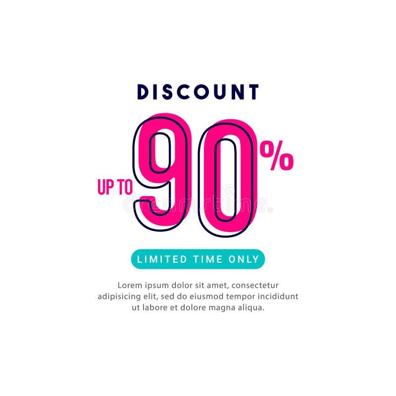 Discount Up To 90 Off Limited Time only Vector Template Design ...