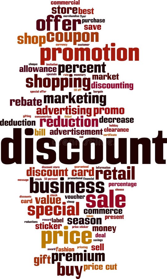 Coupon word cloud stock vector. Illustration of promotion - 277649342