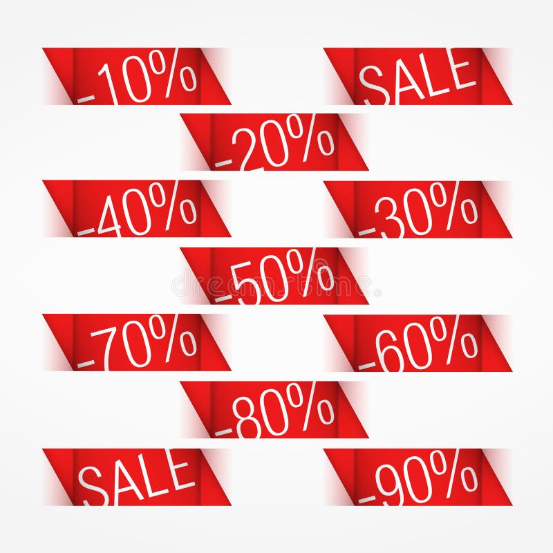 Discounts stock vector. Illustration of retail, banner - 35092847