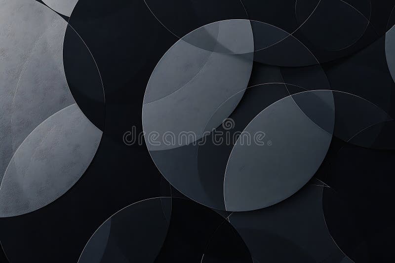 AI-Created Minimalist Art: Interlocking Circles and Shaping Shades in ...