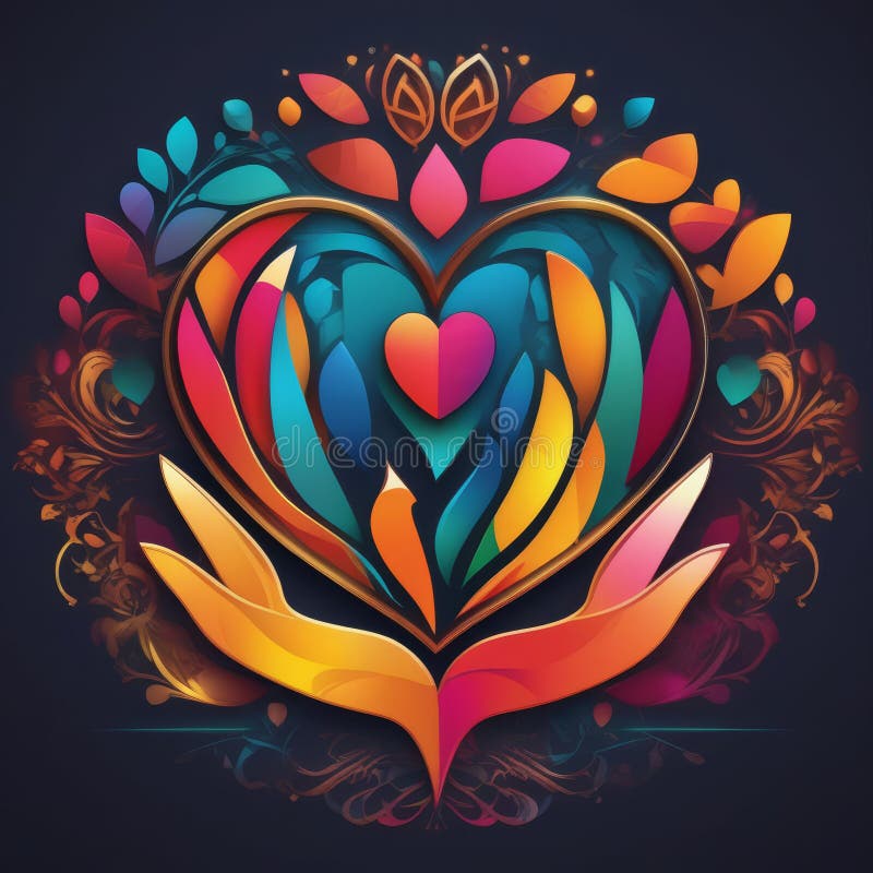 Personalized Friendship Symbols: AI-Crafted Logos Reflecting Unity and ...