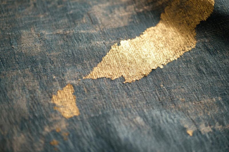 Discover the Allure of Gold Accents on Textured Fabric Stock ...
