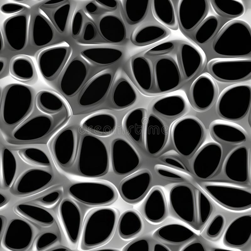Metallic Futuristic Aluminum Net Pattern, Crafted by Generative AI ...