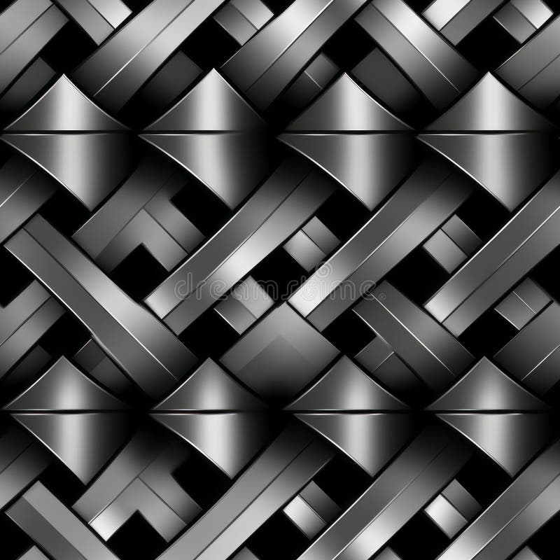 Metallic Futuristic Aluminum Net Pattern, Crafted by Generative AI ...