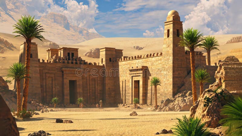 Discover the Ancient Architecture of a Lost Civilization in a Desert ...
