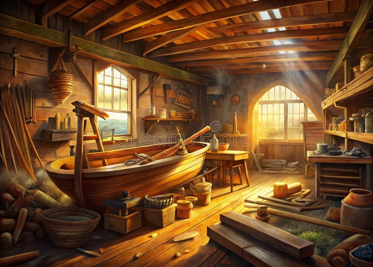 Discover the Art of Boat Building in a Rustic Carpentry Workshop Learn ...