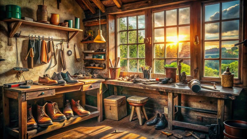 Discover the Art of Traditional Shoemaking a Rustic Workshop Showcase ...