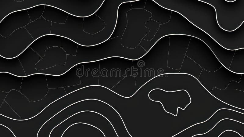 Explore the Intricate Beauty of Topographic Lines in this Abstract ...