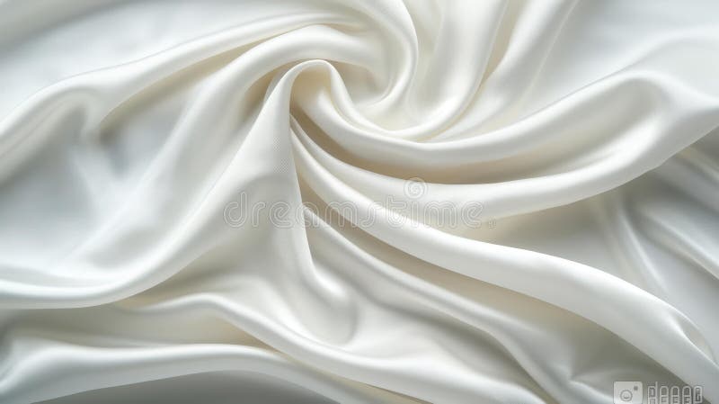 Discover the Beauty of Elegant White Silk, Draping Softly and Adding a ...