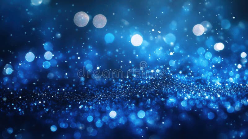 Discover Blue Glitter Sparkles for Abstract Wallpaper with Festive ...