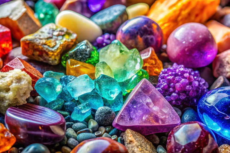Stunning Gemstone Collection Unveiled a Vibrant Display of Precious and ...