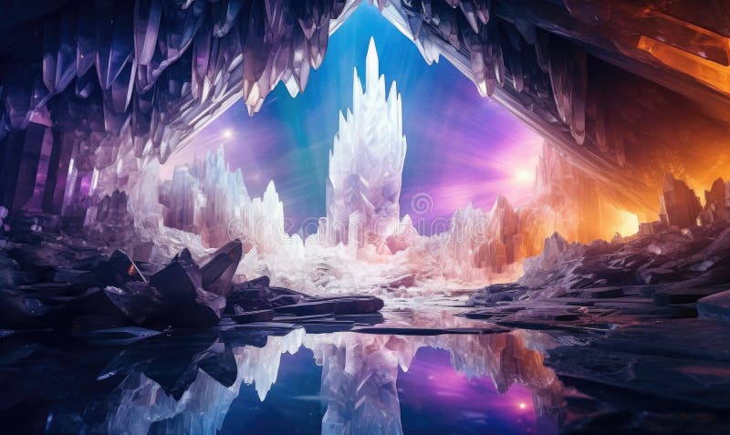 Discover the Breathtaking Beauty of an Enchanted Rainbow Crystal Cave ...